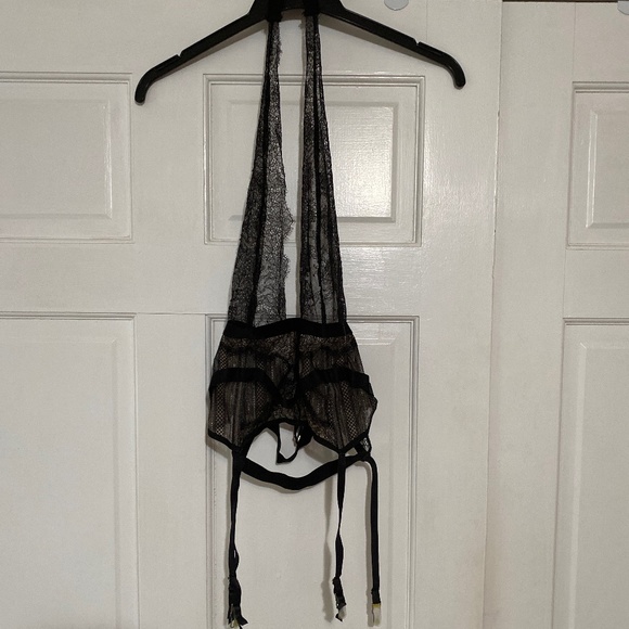 Victoria's Secret | Accessories | Halter Bra And Garter | Poshmark